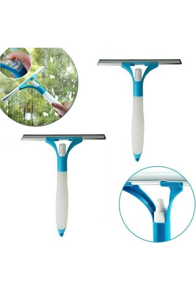 Leva House Su Hazneli ve Spreyli Cam Silme Aparatı Leva House Su Hazneli ve Spreyli Cam Silme Aparatı