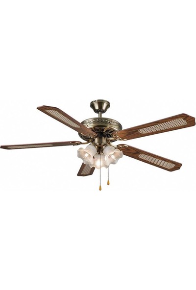 Colours Rolla Tavan Vantilatörü Meşe Kanat