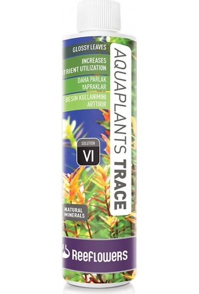 Reeflowers Aquaplants Trace - Vı 85 ml Sıvı Bitki Gübresi Reeflowers Aquaplants Trace - Vı 85 ml Sıvı Bitki Gübresi