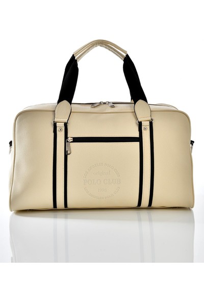 Los Angeles Polo Club 9732 Spor ve Seyahat Çantası Bej