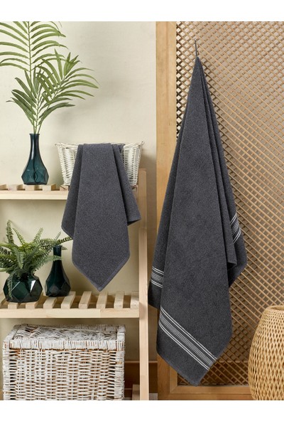 Dry&More Doğa Dostu Büyük 2'li Set Banyo Hamam Havlusu