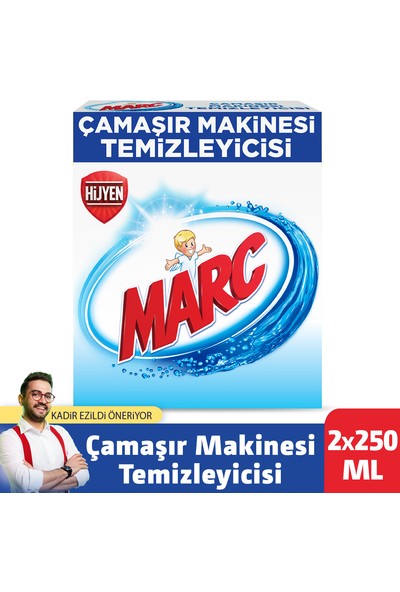 Marc Çamaşır Makinesi Temizleyicisi 2x250 ml