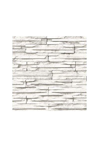 Baş Yapı Dizayn 3 Boyutlu Taş Desen Duvar Kağıdı 2609 (5m²)