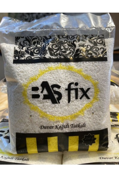 Baş Yapı Dizayn Başfix Özel Duvar Kağıdı Yapıştırıcısı Tutkalı 250 Gram