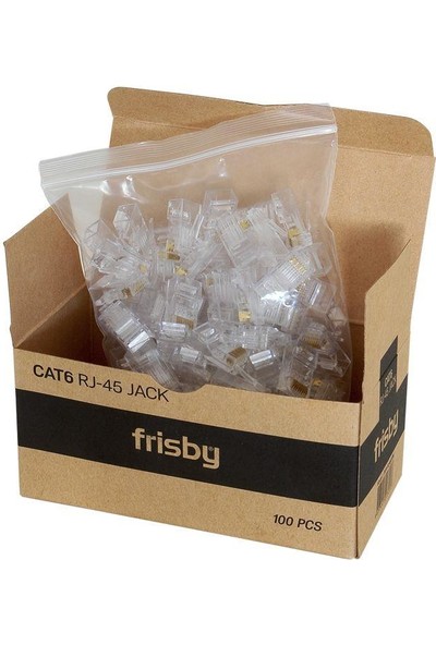 Frısby FNW-RJ4524N Rj-45 Utp Konnektör 100LÜ Kutu