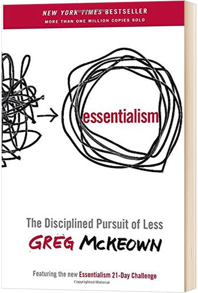 Essentialism: The Disciplined Pursuit Of Less (Yurt Dışından)
