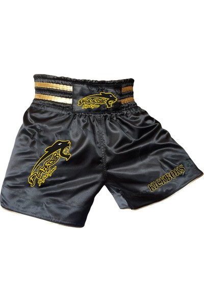 Pars Kick Boks Şortu Nakışlı Siyah Pars Kick Boks Şortu Nakışlı Siyah
