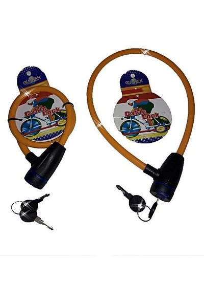 Netodak Bisiklet Bağlama Kilidi Çelik Kilit Anahtarlı Bisiklet Kilidi Netodak Bisiklet Bağlama Kilidi Çelik Kilit Anahtarlı Bisiklet Kilidi