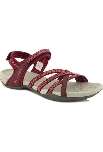 Lumberjack Eftal Sandalet Yazlık Kadın Bordo - 101013900