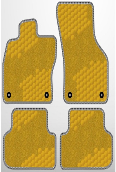 Tegin Fiat Doblo Van 2010 ve Sonrası Uyumlu Sarı Desen Sarı Desen Gri Kenar Plus Paspas Tegin Fiat Doblo Van 2010 ve Sonrası Uyumlu Sarı Desen Sarı Desen Gri Kenar Plus Paspas