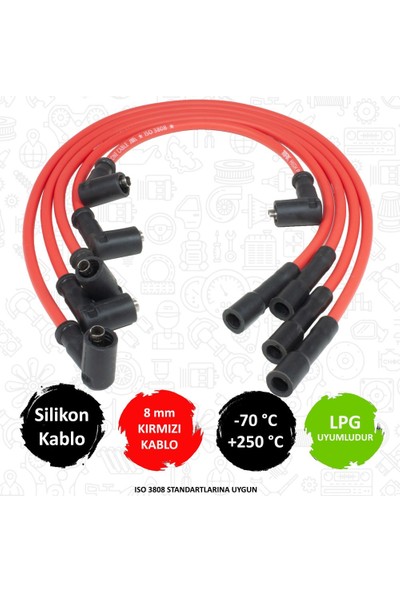 Tork 2108370708010W - Lada Samara - Lada Nıva - Buji Kablosu Tork 2108370708010W - Lada Samara - Lada Nıva - Buji Kablosu