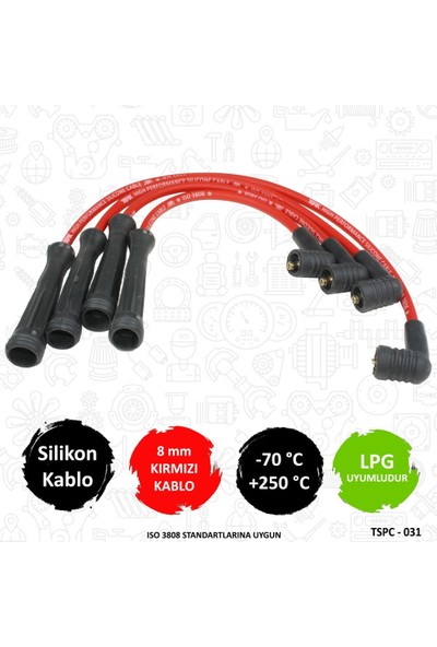 Tork 7700114298 - Renault Megane 1.6ie 8V - Buji Kablosu Tork 7700114298 - Renault Megane 1.6ie 8V - Buji Kablosu