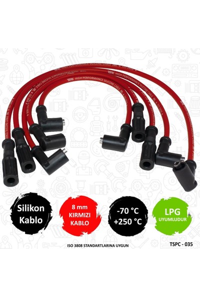 Tork 7604095 - Tempra Tıpo 2.0 16V - Buji Kablosu Tork 7604095 - Tempra Tıpo 2.0 16V - Buji Kablosu