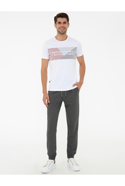 Pierre Cardin Antrasit Slim Fit Eşofman Altı 50243992-VR081 Pierre Cardin Antrasit Slim Fit Eşofman Altı 50243992-VR081