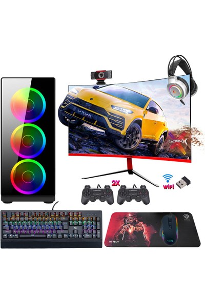 Turbox Tx820 Intel Core i5 3470 16GB 256GB SSD 500GB HDD 4GB GTX1050Ti 23.8 Turbox Tx820 Intel Core i5 3470 16GB 256GB SSD 500GB HDD 4GB GTX1050Ti 23.8