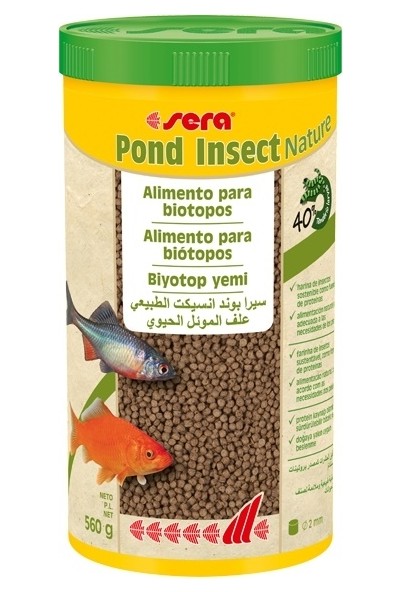 Sera Pond Insect Nature 1000 ml 560 Gram Böcek Larvalı Balık Yemi Sera Pond Insect Nature 1000 ml 560 Gram Böcek Larvalı Balık Yemi