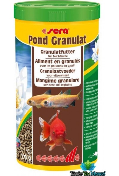 Sera Pond Granulat 1000 ml Koi ve Japon Yemi