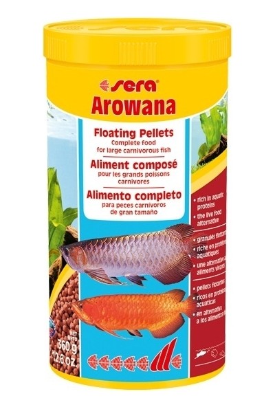 Sera Arowana Balık Yemi 1000 ml Sera Arowana Balık Yemi 1000 ml