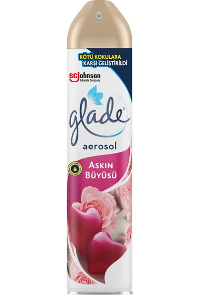 Glade Aerosol Oda Kokusu  Aşkın Büyüsü 300 ml