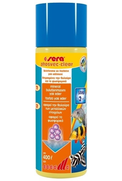 Sera Phosvec Clear 100 ml Akvaryum Su Berraklaştırıcı