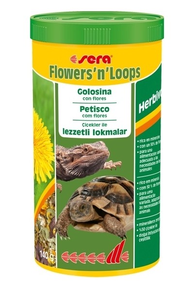 Sera Flowers N Loops 1000 ml Sürüngen Yemi