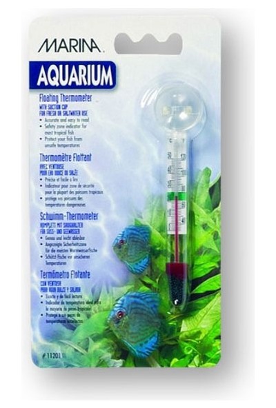 Marina Hagen Marina Yüzen Tip Akvaryum Derecesi Termometresi