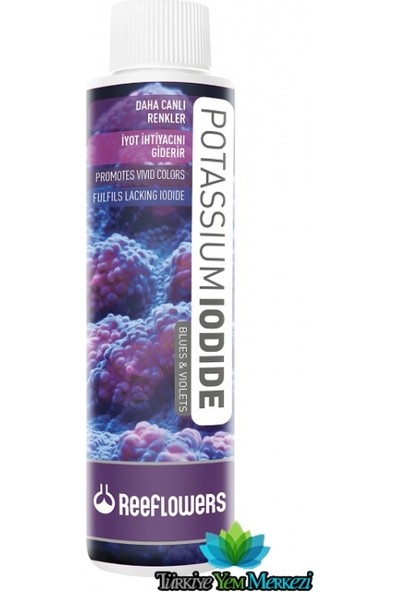 Reeflowers Potassium Iodide & Blues & Violets 250 ml Reeflowers Potassium Iodide & Blues & Violets 250 ml