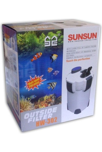 Sunsun HW-302 Dış Filtre 1000 Lth 18 Watt