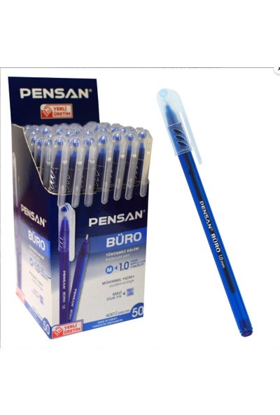 Pensan Tükenmez Kalem 10 Adet Mavi Renk 1.0 mm Büro Tipi Ballpoint Pensan Büro Tükenmez Kalem 10 Adet Mavi Renk 1.0 mm 2270 Pensan Tükenmez Kalem 10 Adet Mavi Renk 1.0 mm Büro Tipi Ballpoint Pensan Büro Tükenmez Kalem 10 Adet Mavi Renk 1.0 mm 2270