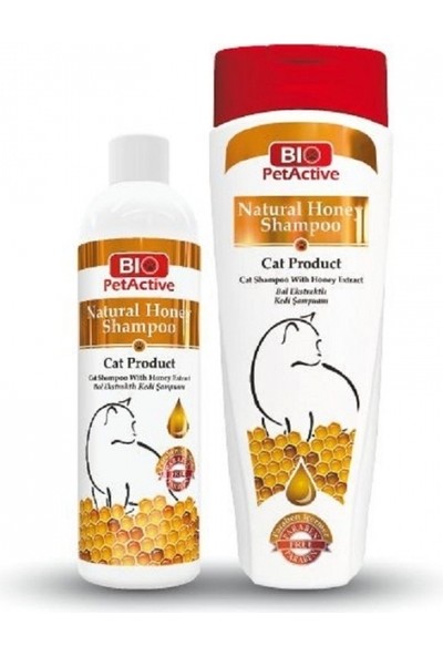 Bio Pet Active Biopetactive Doğal Bal Özlü Kedi Şampuanı 250 ml