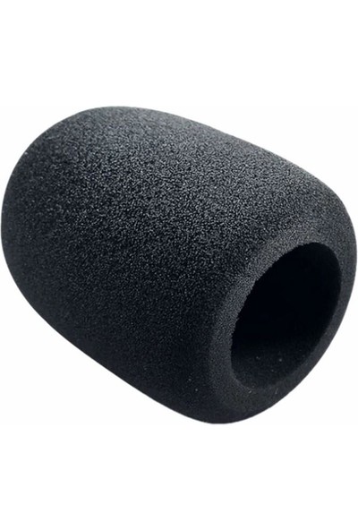 Mimozaavm Interphone El Tipi Siyah Büyük Mikrofon Süngeri BM700 - BM800