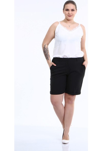 Myline Paçası Katlamalı Şort