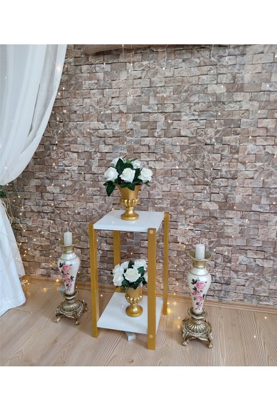 Zeo Wood Design Dekoratif Çiçeklik/sehpa Zeo Wood Design Dekoratif Çiçeklik/sehpa