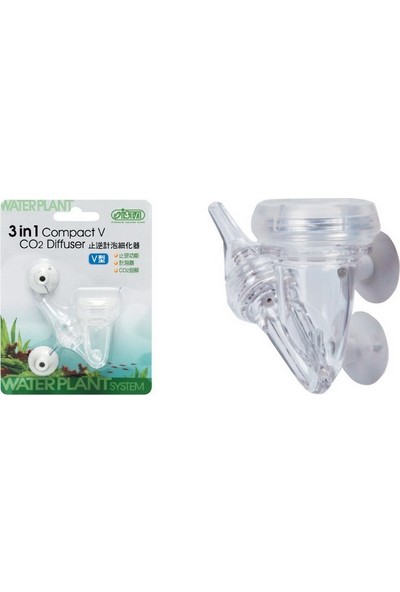Ista Co2 Difüzör Compact + Check Valve + Damla Sayacı Ista Co2 Difüzör Compact + Check Valve + Damla Sayacı