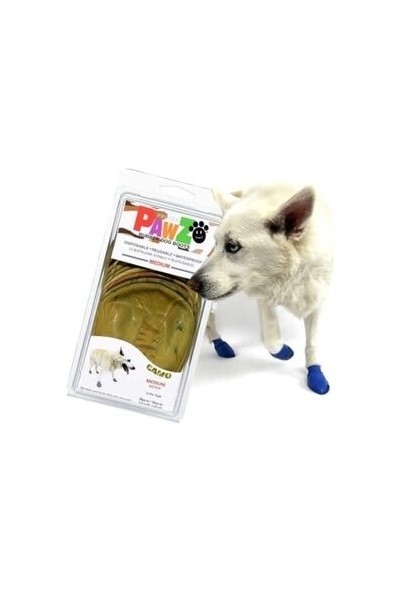 Pawz Medium Orta Irk Köpek Galoşu 12 Adet M Kamuflaj Pawz Medium Orta Irk Köpek Galoşu 12 Adet M Kamuflaj