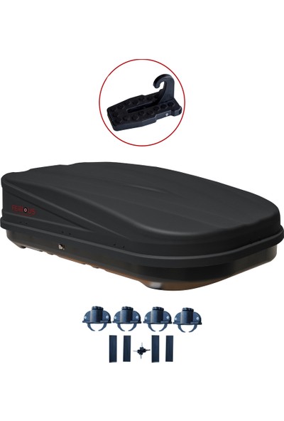 Ferrous 370 Litre Kapasiteli Araç Üstü Tabut Port Bagaj Siyah Ferrous 370 Litre Kapasiteli Araç Üstü Tabut Port Bagaj Siyah