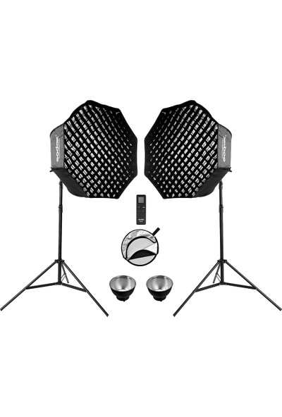 Godox SL-60W LED Video Işığı 2'li Kit