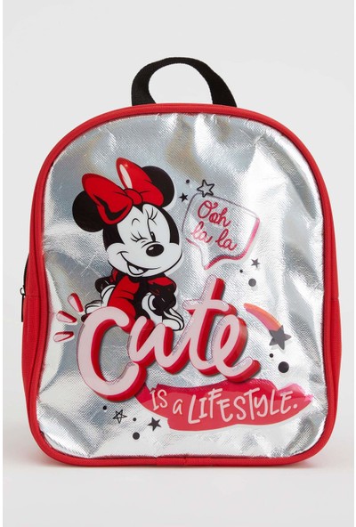 DeFacto Kız Çocuk Minnie Mouse Lisanslı Sırt Çantası V6825A6Ns DeFacto Kız Çocuk Minnie Mouse Lisanslı Sırt Çantası V6825A6Ns