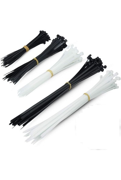 Zenith 3.6 x 200 mm Kablo Bağı & Plastik Cırt Kelepçe Paket (100ADET) Zenith 3.6 x 200 mm Kablo Bağı & Plastik Cırt Kelepçe Paket (100ADET)