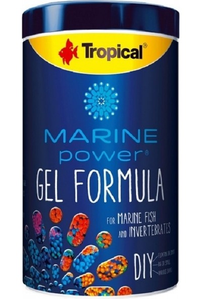 Tropical Marine Power Gel Formula 1000 ml Balık Yemi Tropical Marine Power Gel Formula 1000 ml Balık Yemi
