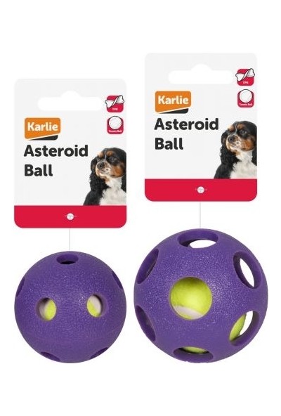 Karlie Dayanıklı Plastik Köpek Oyuncağı Zıplayan Top 9 cm Karlie Dayanıklı Plastik Köpek Oyuncağı Zıplayan Top 9 cm
