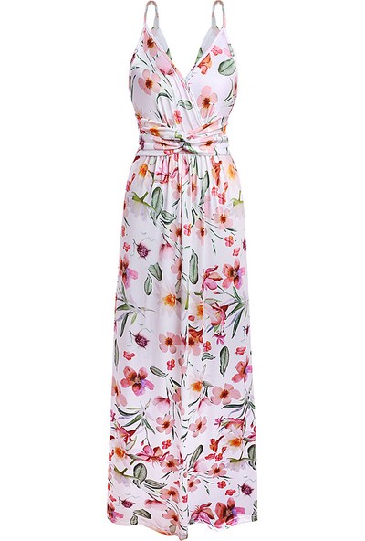 Gogoo Askılı Kadın Plaj Elbisesi (Yurt Dışından)