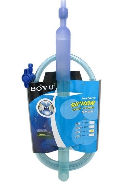 Boyu By-3 Akvaryum Dip Şifonu 50CM