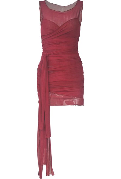 Gogoo Kolsuz Dar Bağcıklı Yüksek Streçli Elbise (Yurt Dışından) Gogoo Kolsuz Dar Bağcıklı Yüksek Streçli Elbise (Yurt Dışından)