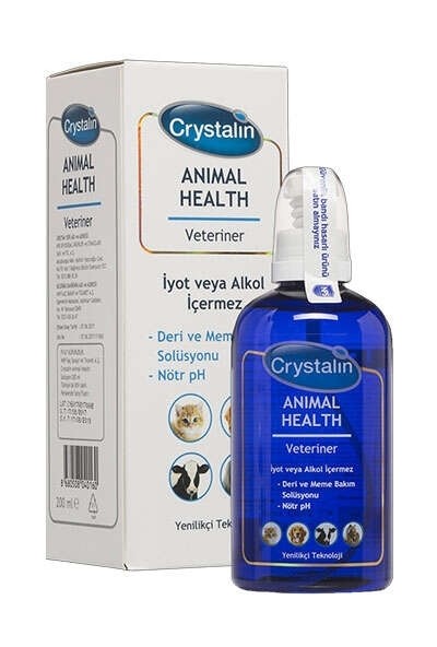 Crystalin Animal Health 200ML Kedi-Köpek Yara Bakım ve Dezenfekte