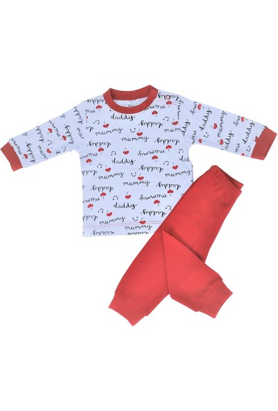 Misket I Love Daddy Baskılı Pijama