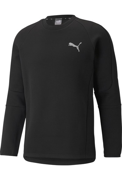 Puma Evostrıpe Crew Erkek Siyah Sweatshirt - 58941801 Puma Evostrıpe Crew Erkek Siyah Sweatshirt - 58941801