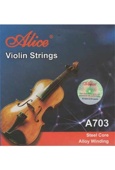 Alice A703 Keman Teli Boyut : 4/4