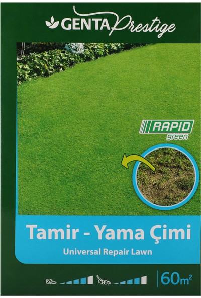 Genta Prestige Tamir Yama Çim Tohumu 1 kg