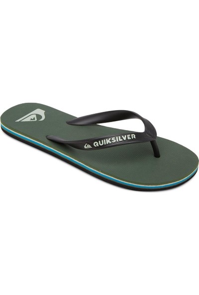 Quiksilver Molokai M Sndl Siyah - Mavi - Yeşil Erkek parmak arası Terlik
